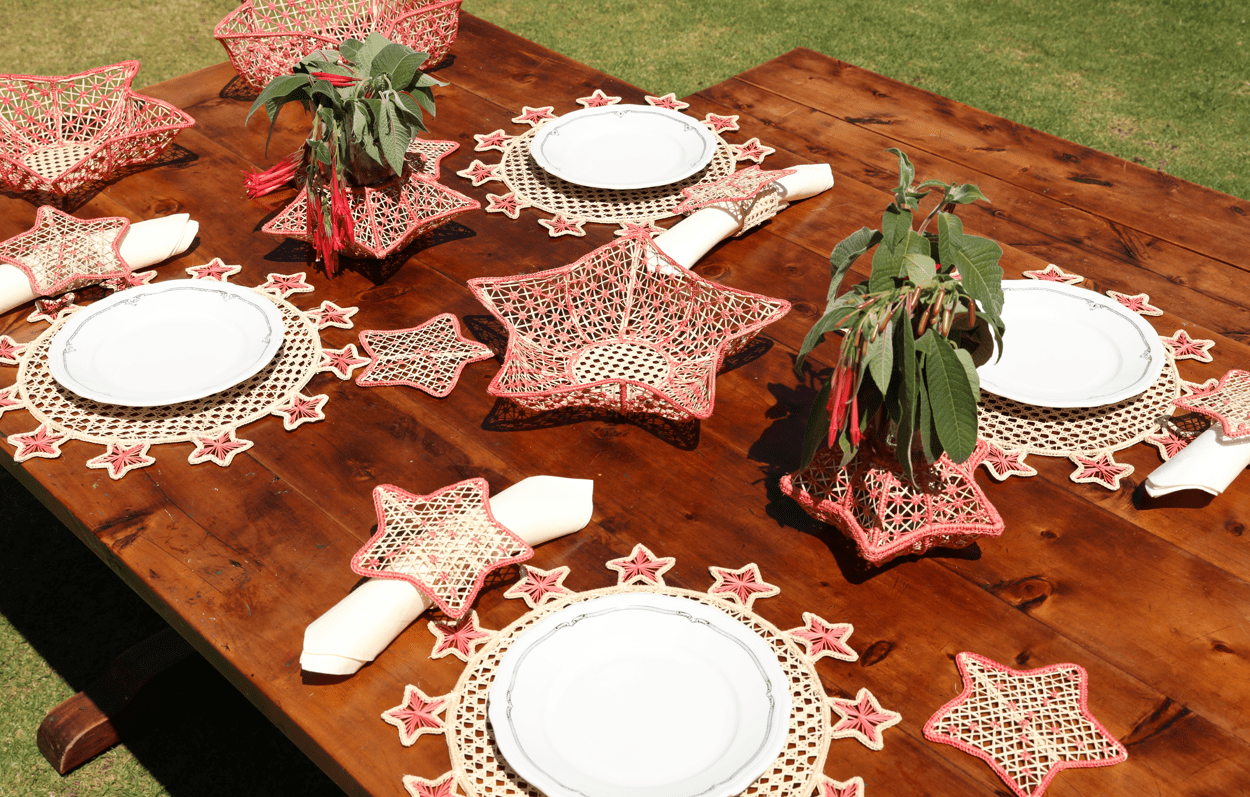 Stars Placemats Set of 2 – ÉRTH STUDIO